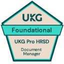 UKG HR Service Delivery Badges