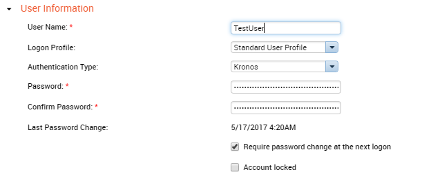 How to Reset a User Password in UKG Workforce Central